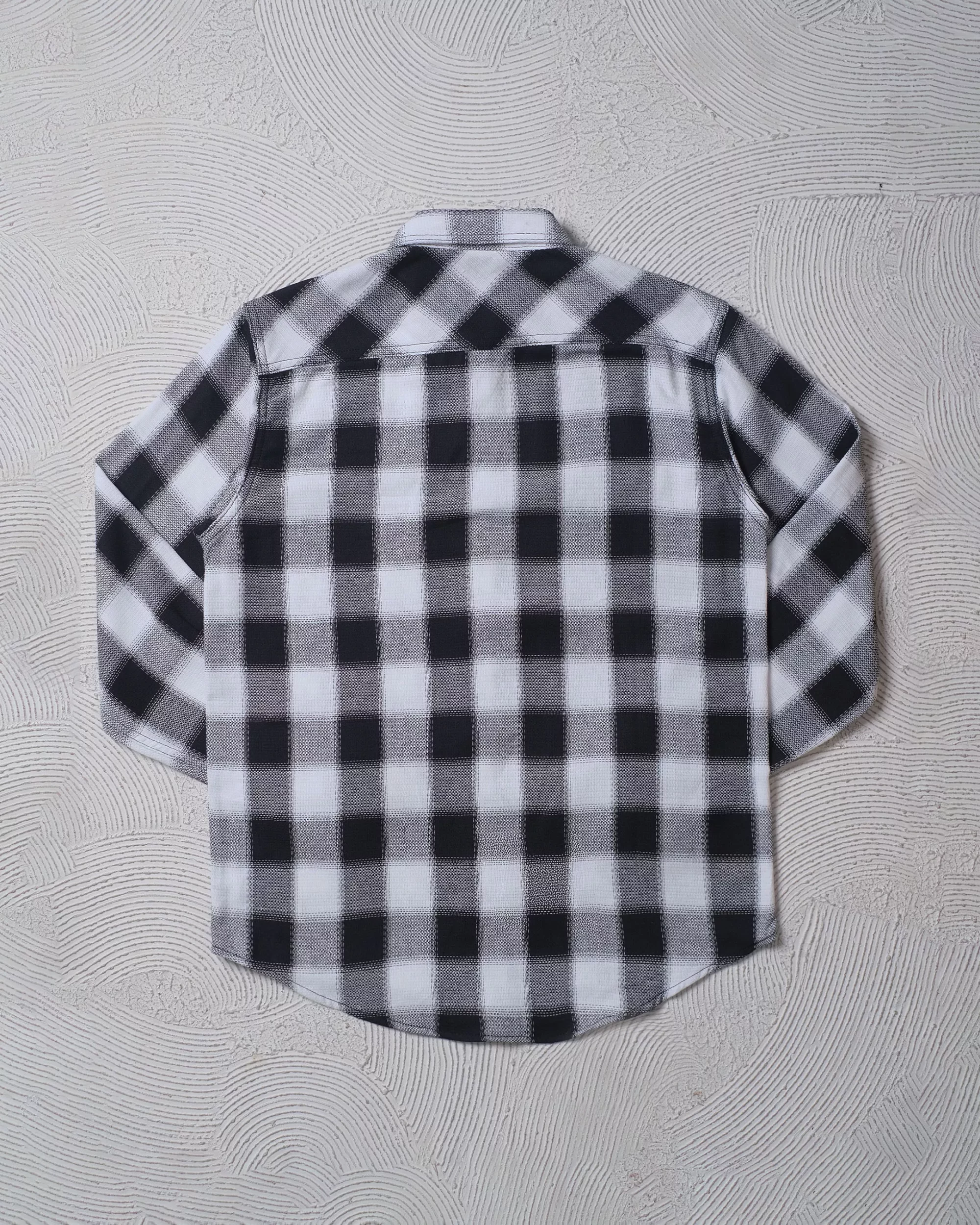 BLOCK CHECK | WHITE/BLACK - WINGMAN DENIM