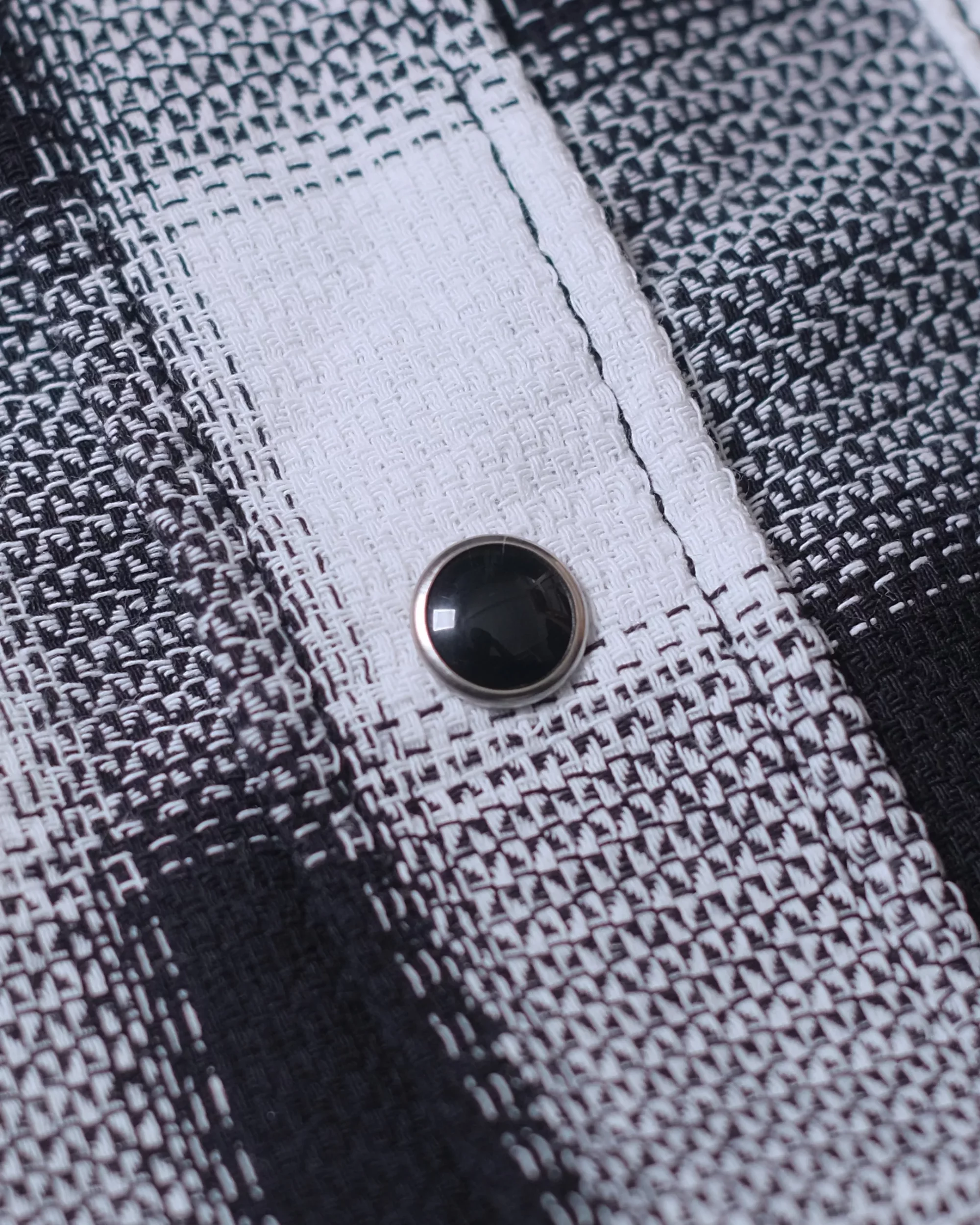 BLOCK CHECK | WHITE/BLACK - WINGMAN DENIM